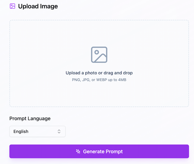 Professional Image to Prompt Converter | Extract Perfect AI Prompts ...